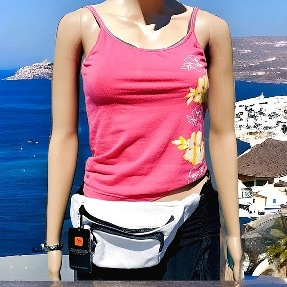 RBX | Bags | Nwt Rbx White Sports Fanny Pack Blkwht | Poshmark